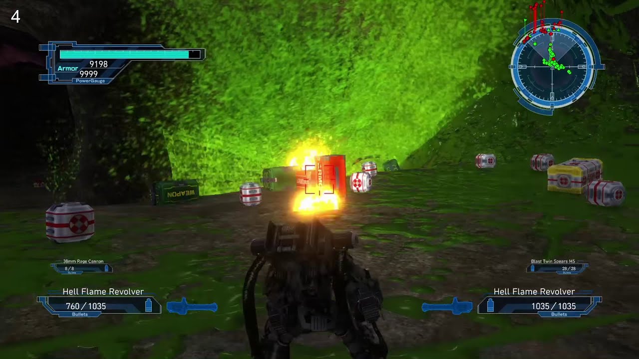 EDF Earth Defense Force 5 DLC 1 M 12 Underground 2 - Fencer Inferno ...