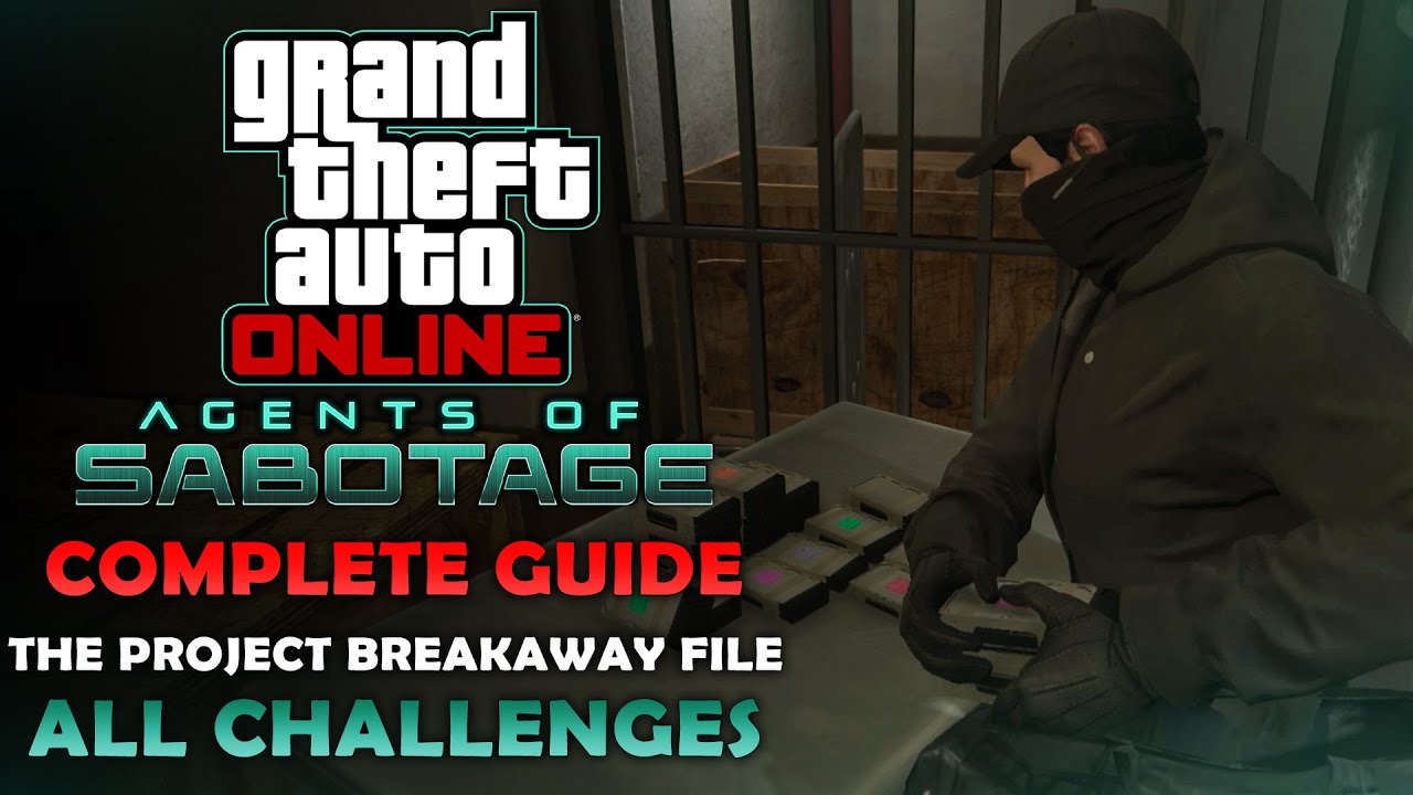 GTA Online: Agents of Sabotage - The Project Breakaway File Guide (All ...