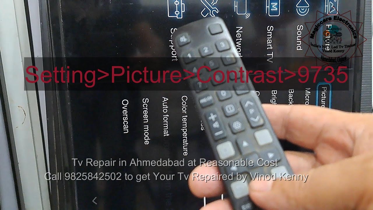 How to Enter Service Menu in TCL Tv with English Subtitle. - YouTube