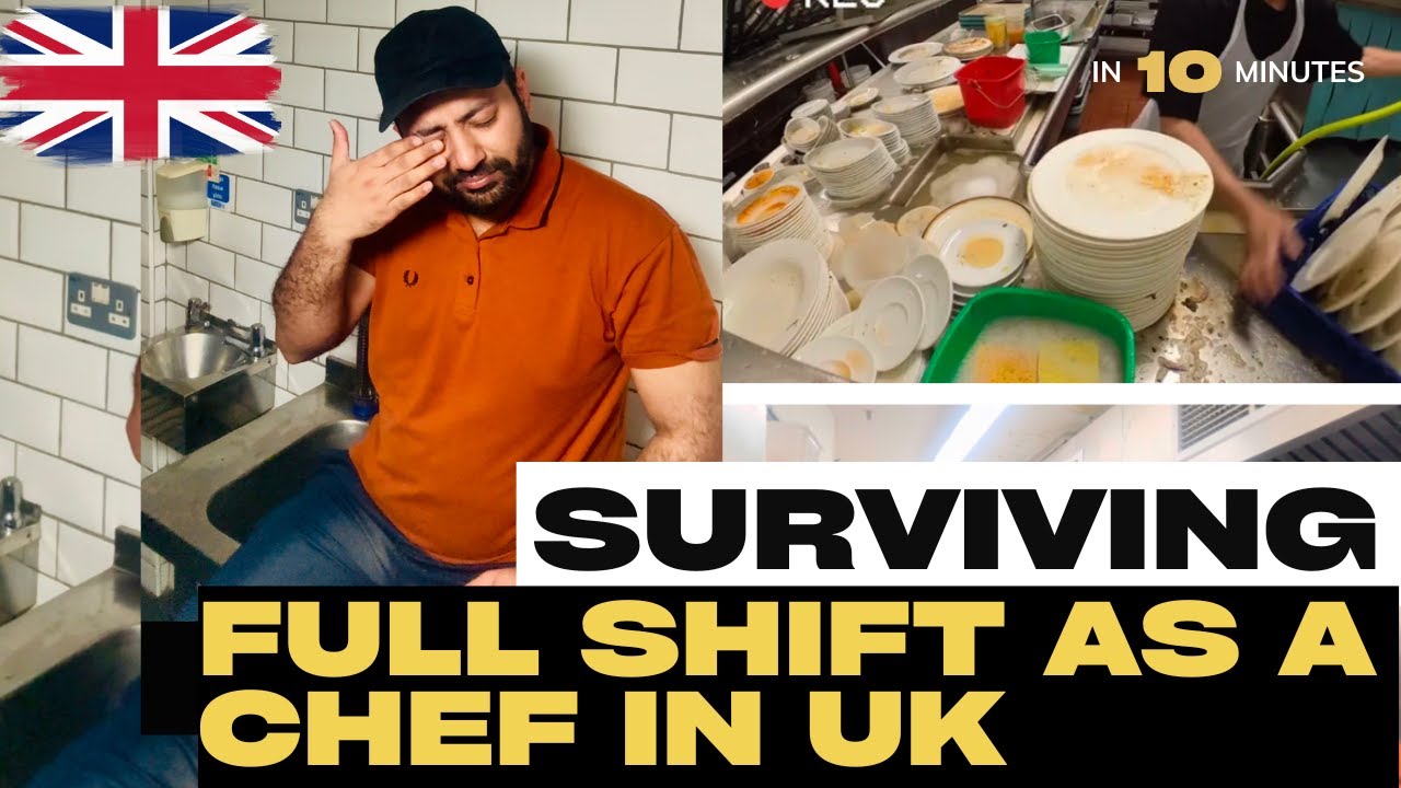 Surviving a Full Shift as a Chef in the UK! 😱👩‍🍳 | A Day in My Life at a UK Restaurant - YouTube