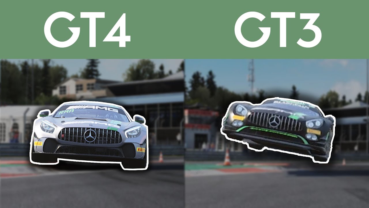 Basically The Difference Between GT4 And GT3 - ACC - Update On Lap ...