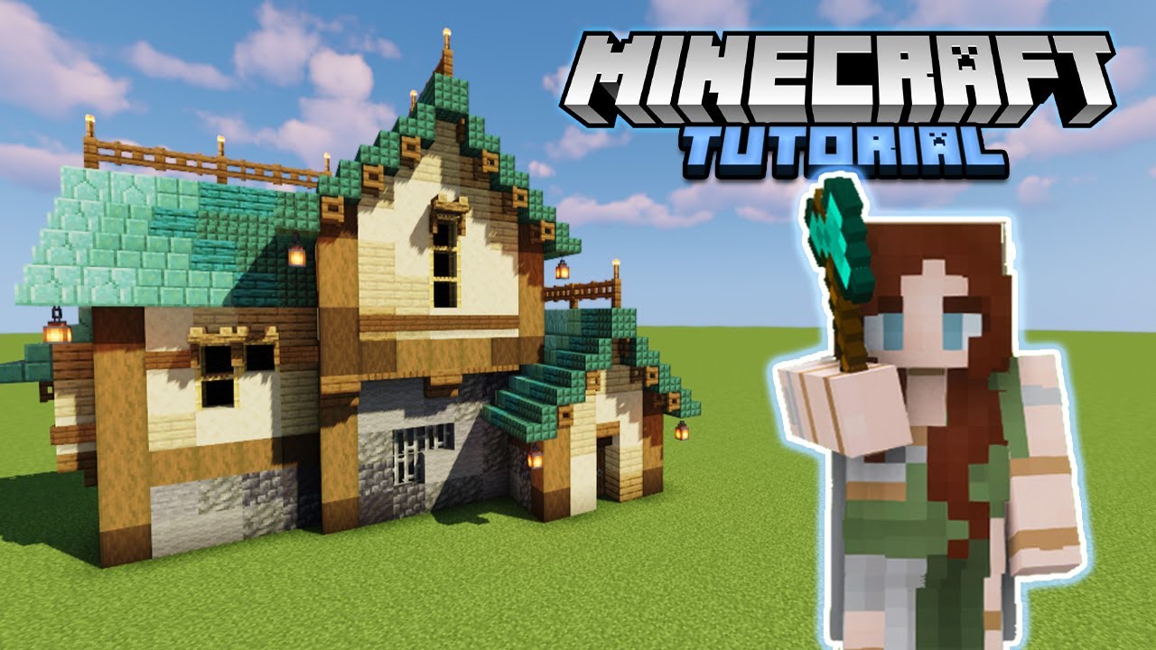 COMO FAZER CASA SIMPLES no MINECRAFT | Tutorial Curtinho da Aia - YouTube