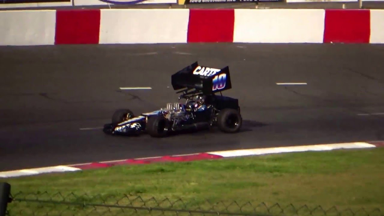 Madera Speedway Practice Day - C.S.S. 360 Supermodified 2-27-16 - YouTube