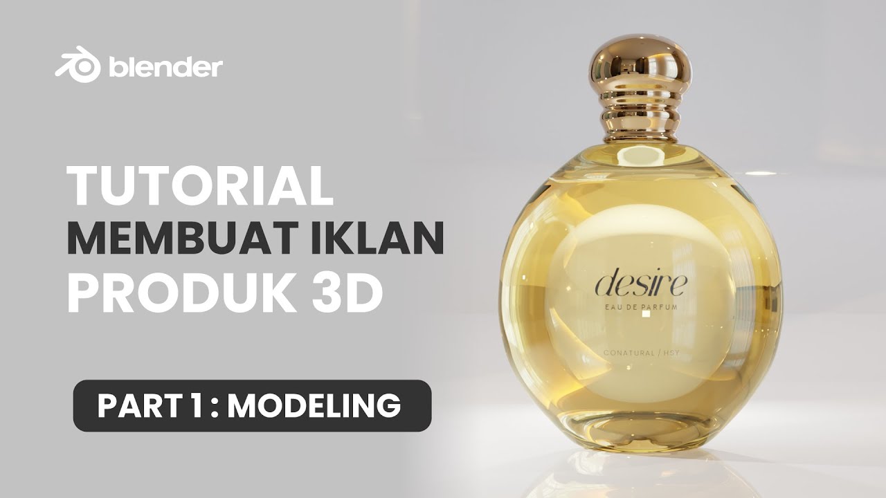 BIKIN ANIMASI PRODUK SENDIRI? | TUTORIAL BLENDER 3D - YouTube