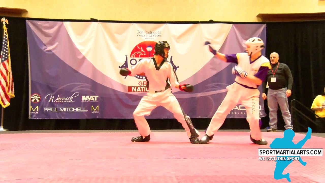 Laszlo Gombos v Brandon Ballou - Men's Sparring - Ocean State Grand ...