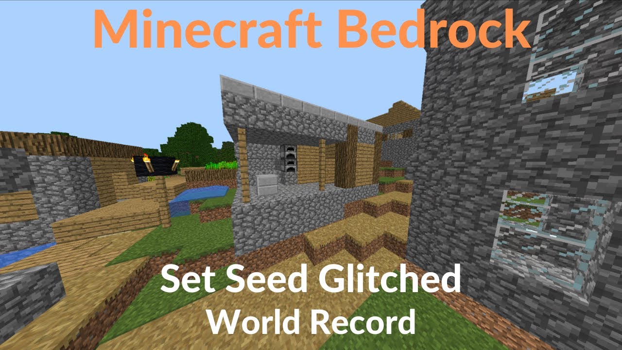 [FWR] Minecraft Speedrun | Set Seed Glitched in 2:27 - YouTube