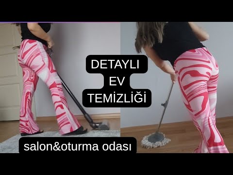 Detaylı Ev Temizliği 🧼 Temizlik Vlog | Salon & Oturma Odası Dip Köşe Temizlik | Rahatlıcı Temizlik