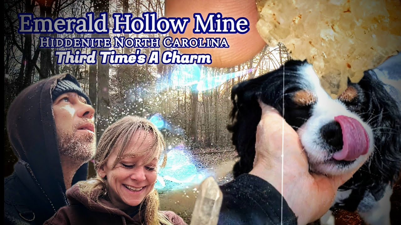 Success at Emerald Hollow Mine Hiddenite North Carolina #crystals # ...
