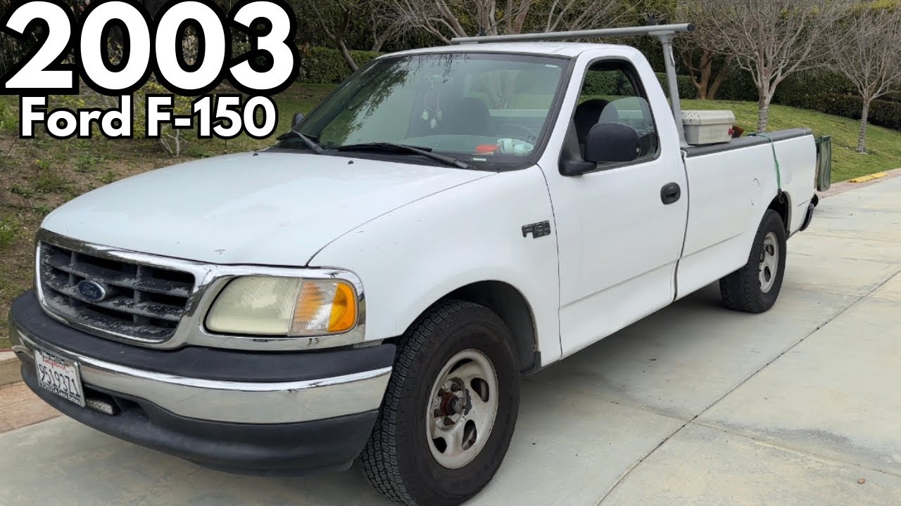 2003 Ford F-150 XL Startup, Walkaround and In-Depth Tour - YouTube