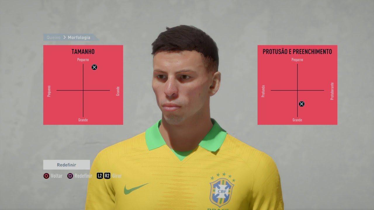 Tutorial face Lúcio - Ícon FIFA 20 - YouTube