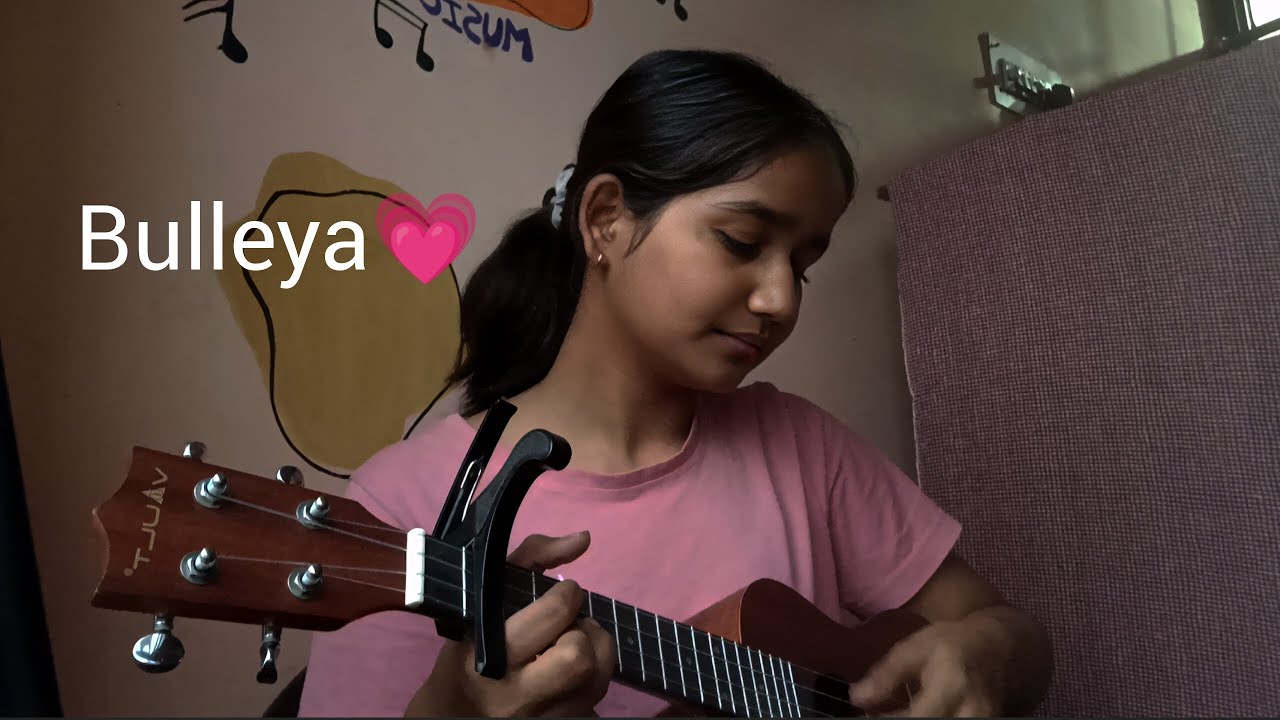 Bulleya💗 covered by radhika|| Sultan|| Ukulele cover - YouTube