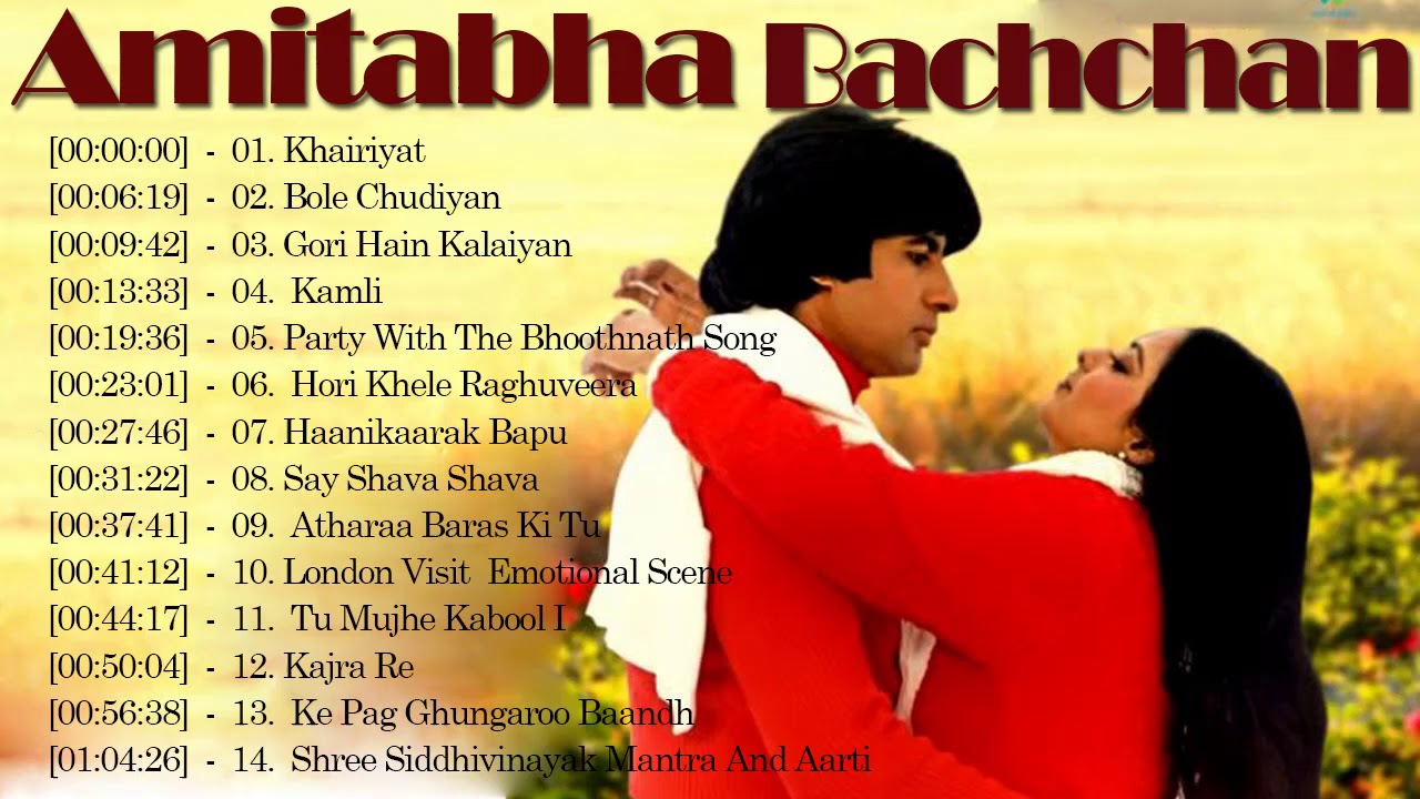 Best of Amitabh Bachchan / Top 10 Songs of Amitabh Bachchan - YouTube