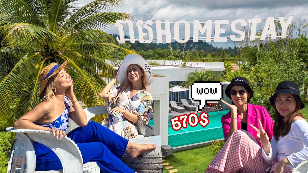 WOW! 570$ PER NIGHT! PRIVATE HOMESTAY IN REAM, SIHANOUKVILLE | (4K) 🇰🇭 ...