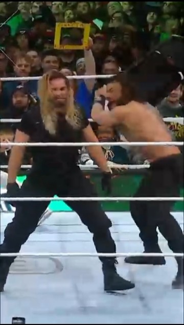 Roman Reigns chair shots seth Rollins and take revenge 😔#wwe # ...