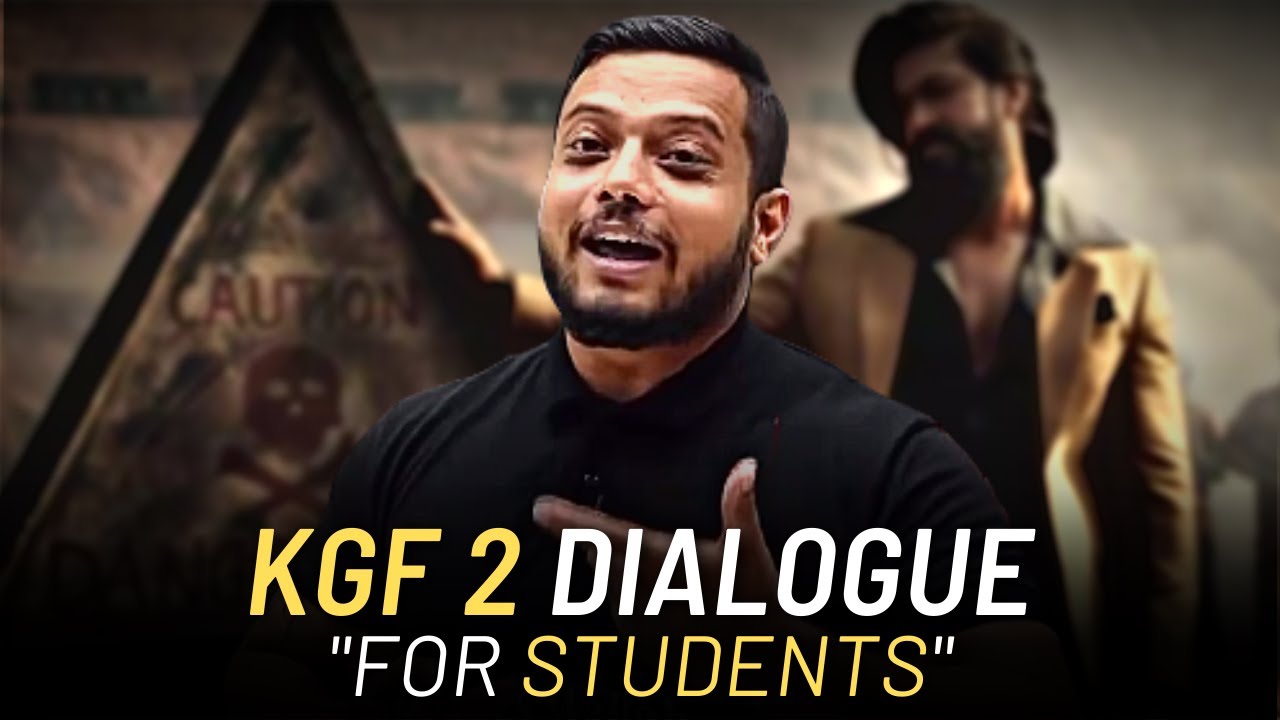 Student Version of KGF 2 Dialogue🔥 - YouTube