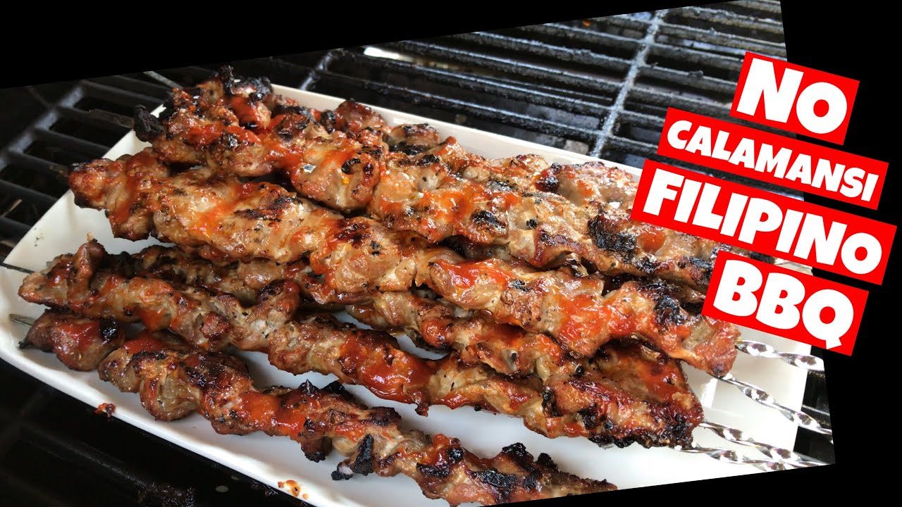How to make Authentic Filipino Barbecue without Calamansi | Authentic ...