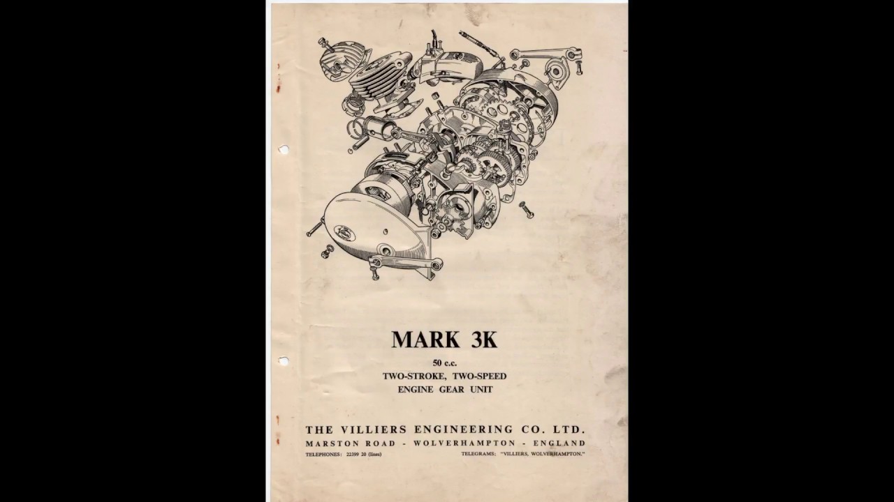 Villiers Mk3 Workshop Manual - YouTube