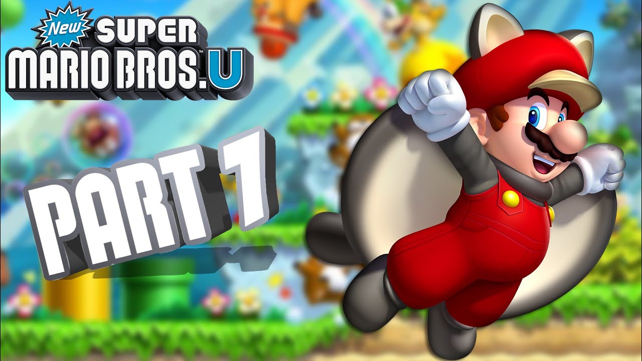 New Super Mario Bros. U | Full Let's Play | Part 1 (Acorn Plains) - YouTube