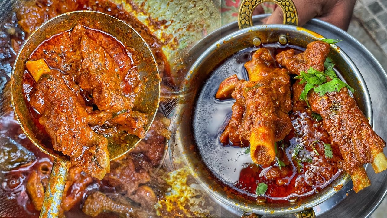 राजपूताना Style LAAL MAAS by Madan Singh | देसी घी में बना LAAL MAAS ...