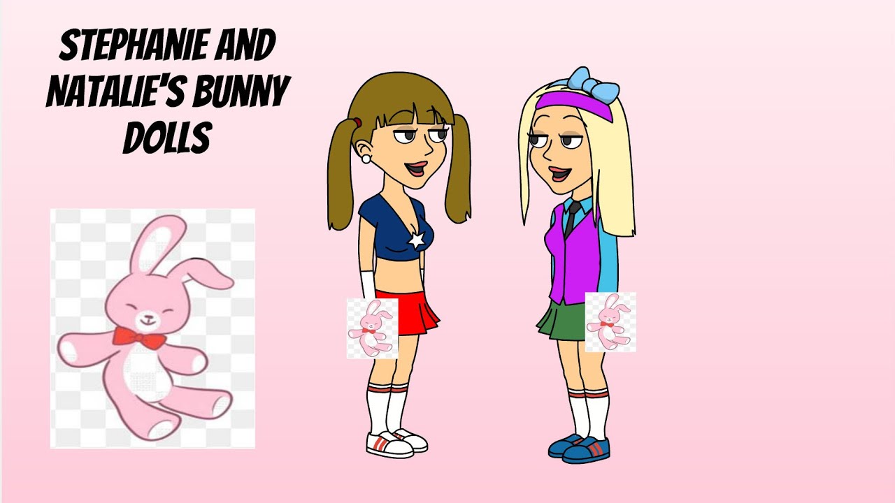 Stephanie and Natalie's Bunny Dolls - YouTube