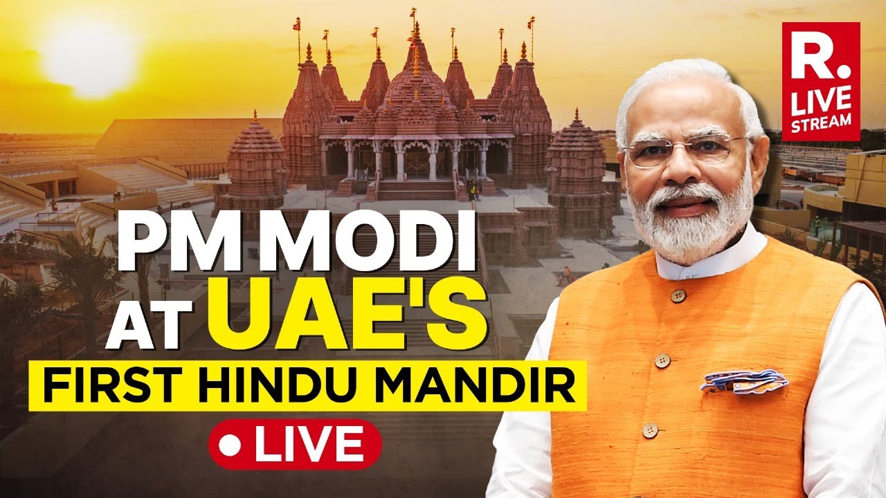 PM Modi: PM Narendra Modi Speaks After Inaugurating BAPS Hindu Mandir ...