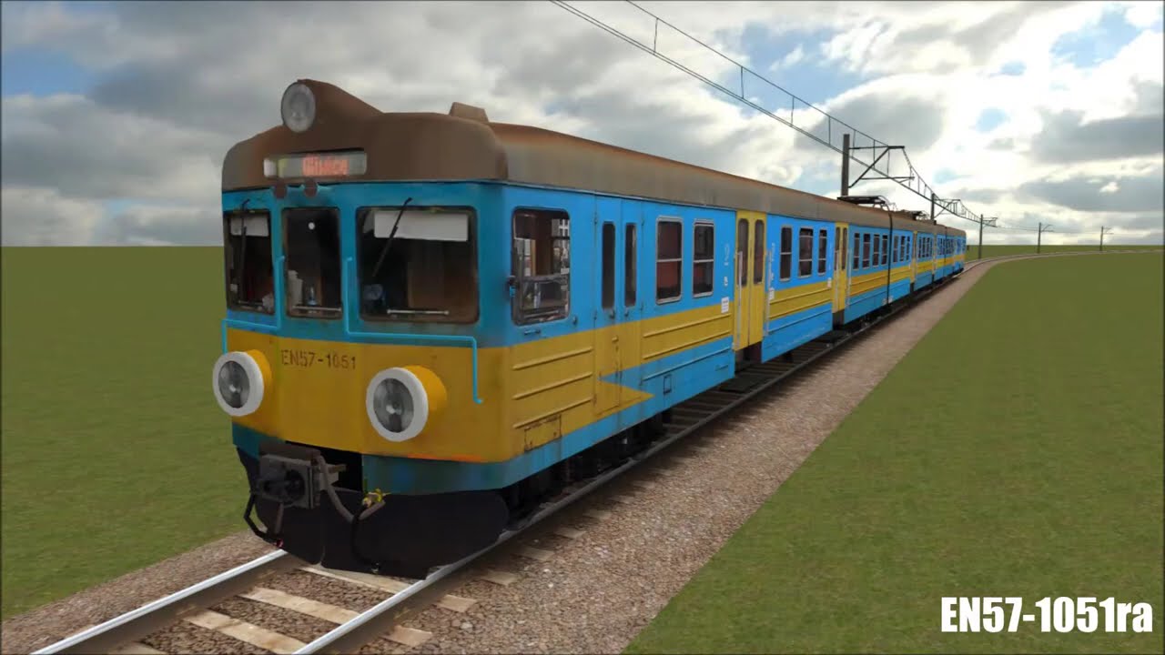 MaSzyna EU07 exe2013 Wszystkie lokomotywy/tekstury cz.4 EZT (BONUS ...