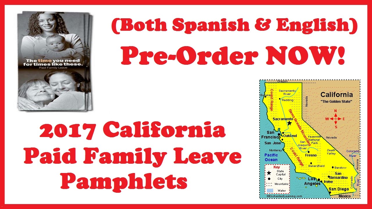 2017 California Paid Family Leave Pamphlets - YouTube