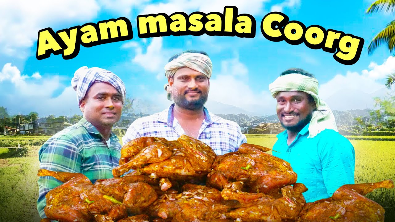 coorg masala chicken | ayam masala coorg - YouTube