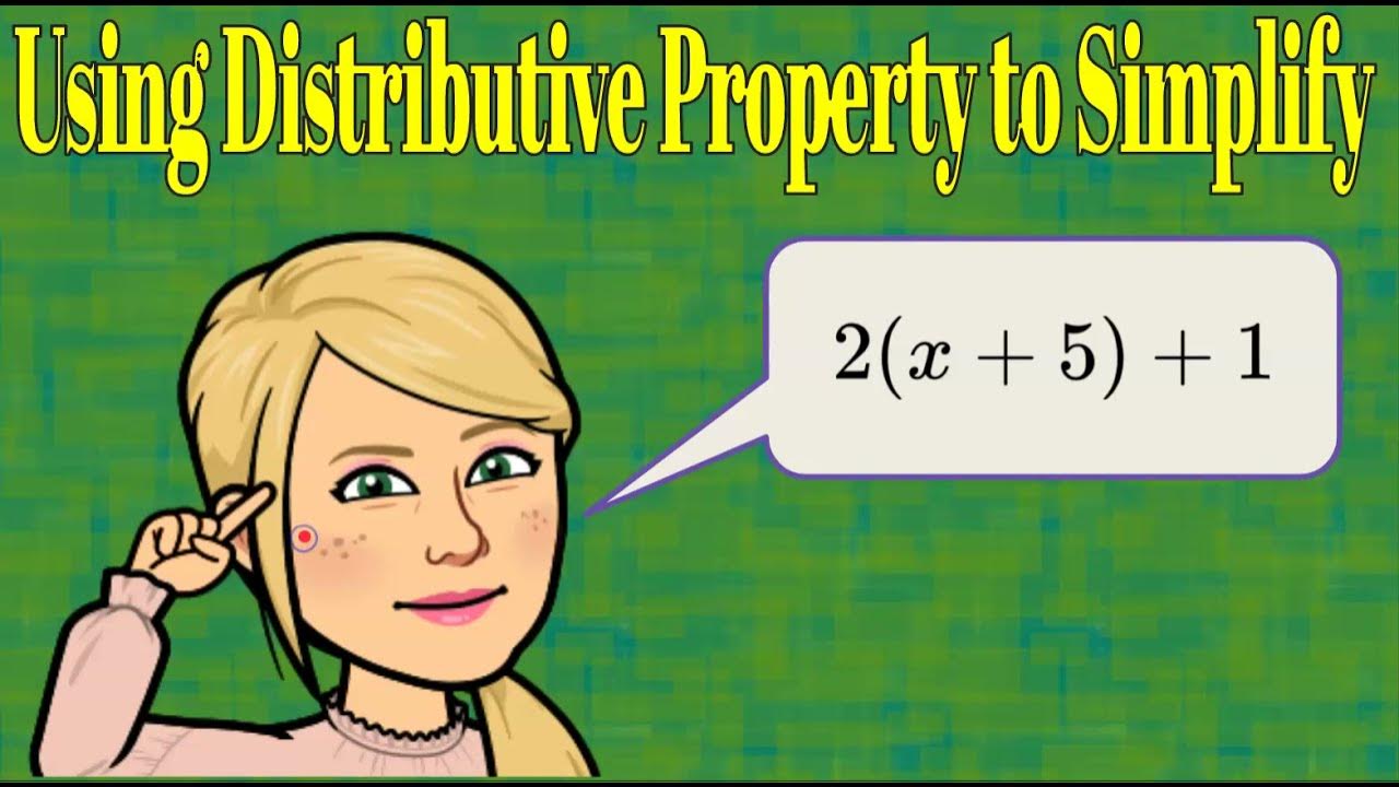 Using Distributive Property to Clear Parentheses & Simplify! | 7.EE.A.1 ...
