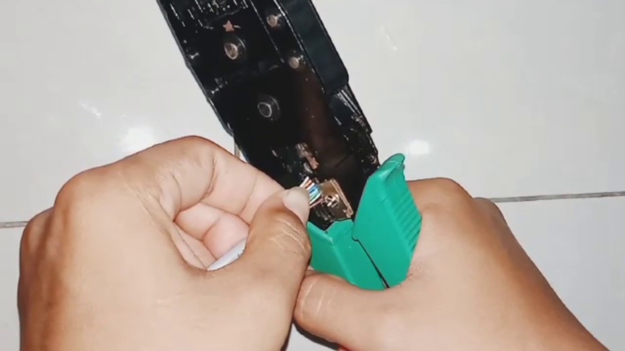 Tutorial Membuat Kabel Jaringan - YouTube