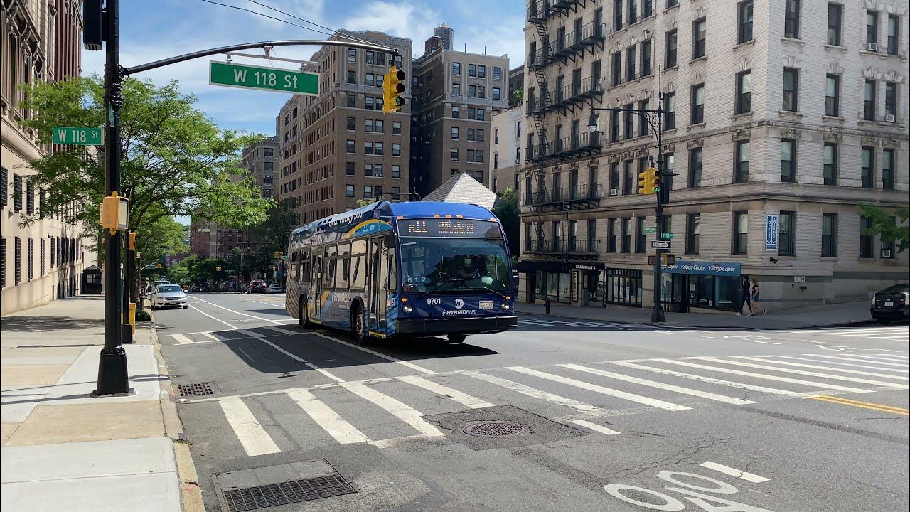 MTA New York City Bus 2020-21 Nova BUS LF40102 "LFS" 9701 on the M11 - YouTube