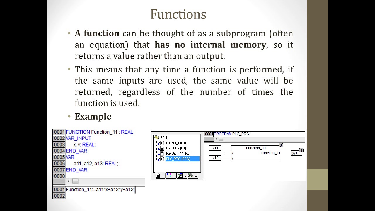 Lecture 4. About POU / PLC basics - YouTube