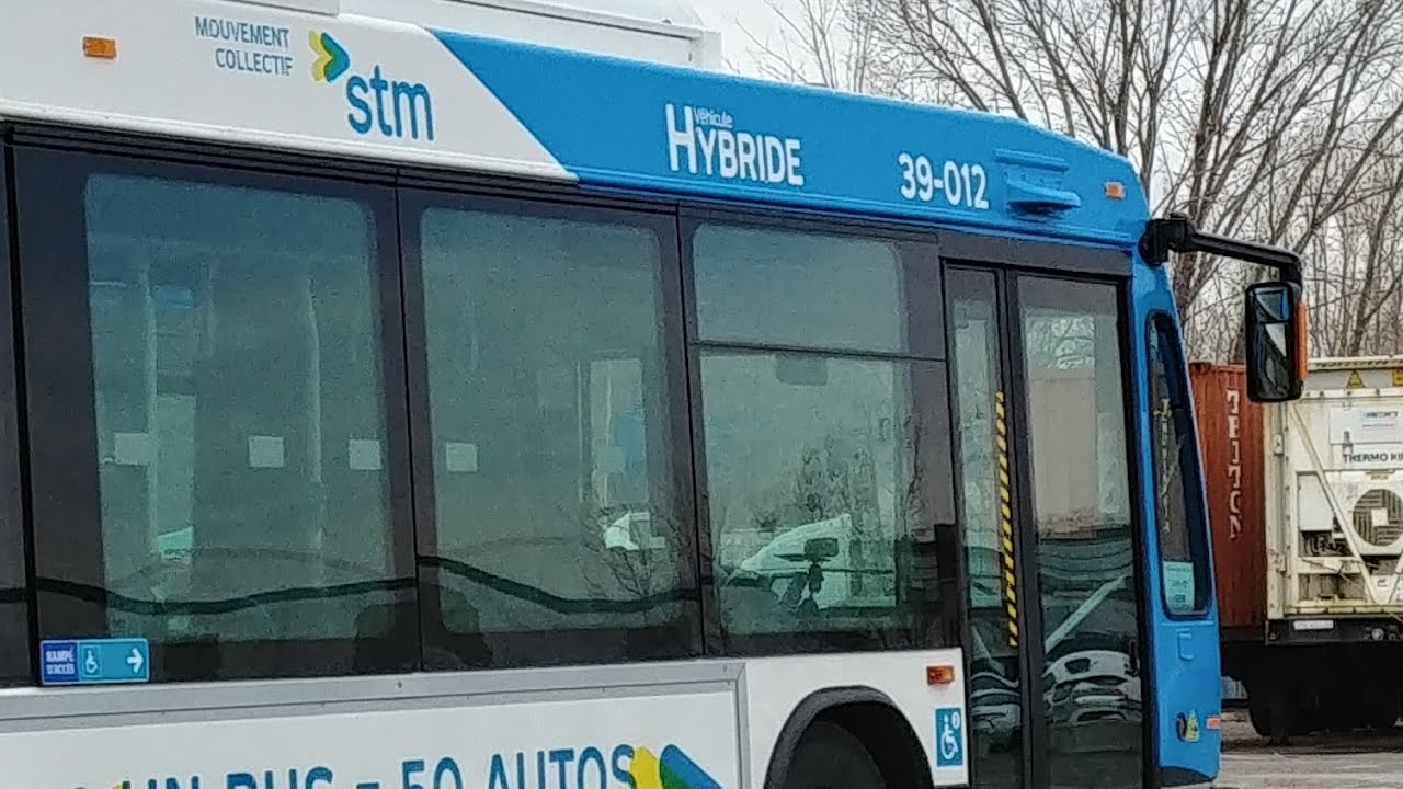 STM 39-000 hybrid bus series seen in Lachine! (Thanks to Burnt Director ...