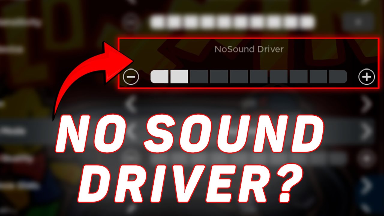 How to Fix No Sound Driver on Roblox Problem (2025 Updated) - YouTube