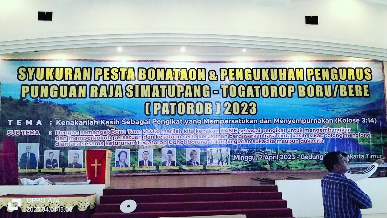 BONATAON SIMATUPANG-TOGATOROP SEJABODETABEK BERJALAN BAIK LANCAR DAN ...