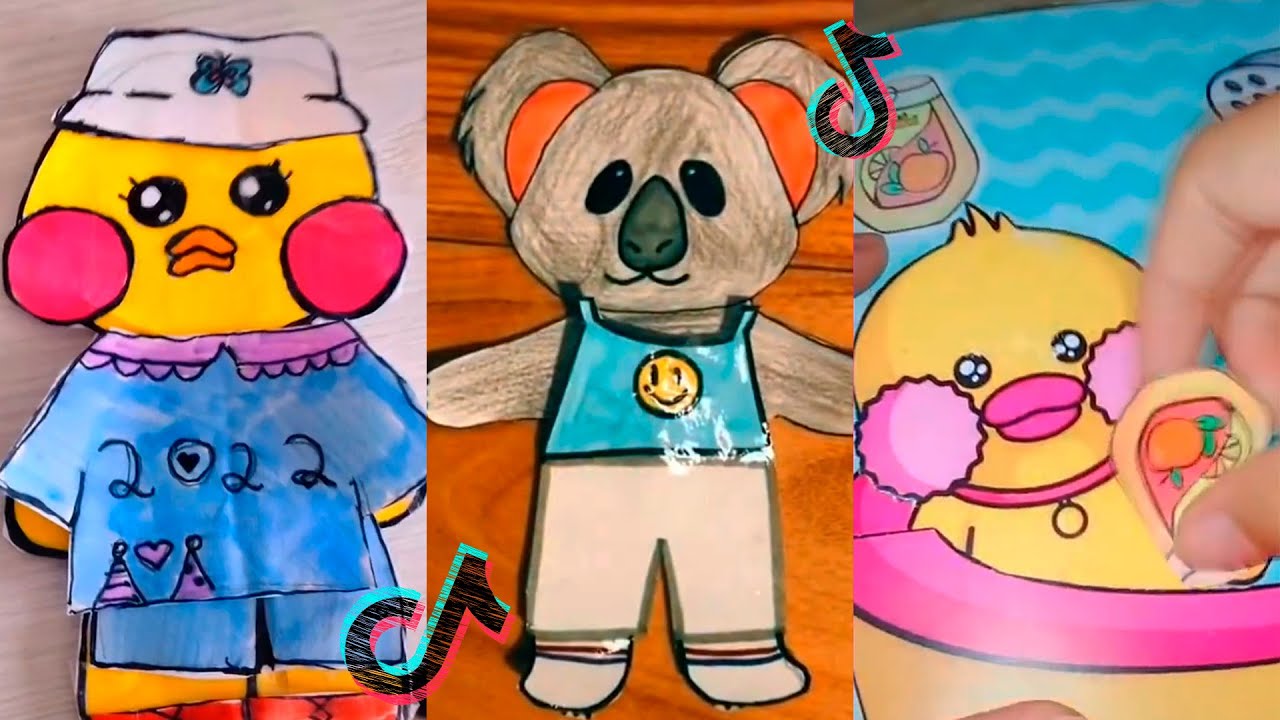 Paper Duck 🦆 | TikTok Compilation #104 - YouTube