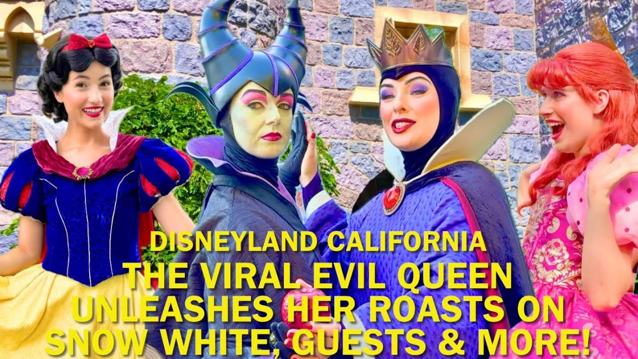 The Viral Evil Queen Unleashes Her ROASTS on Snow White, Guests & More ...