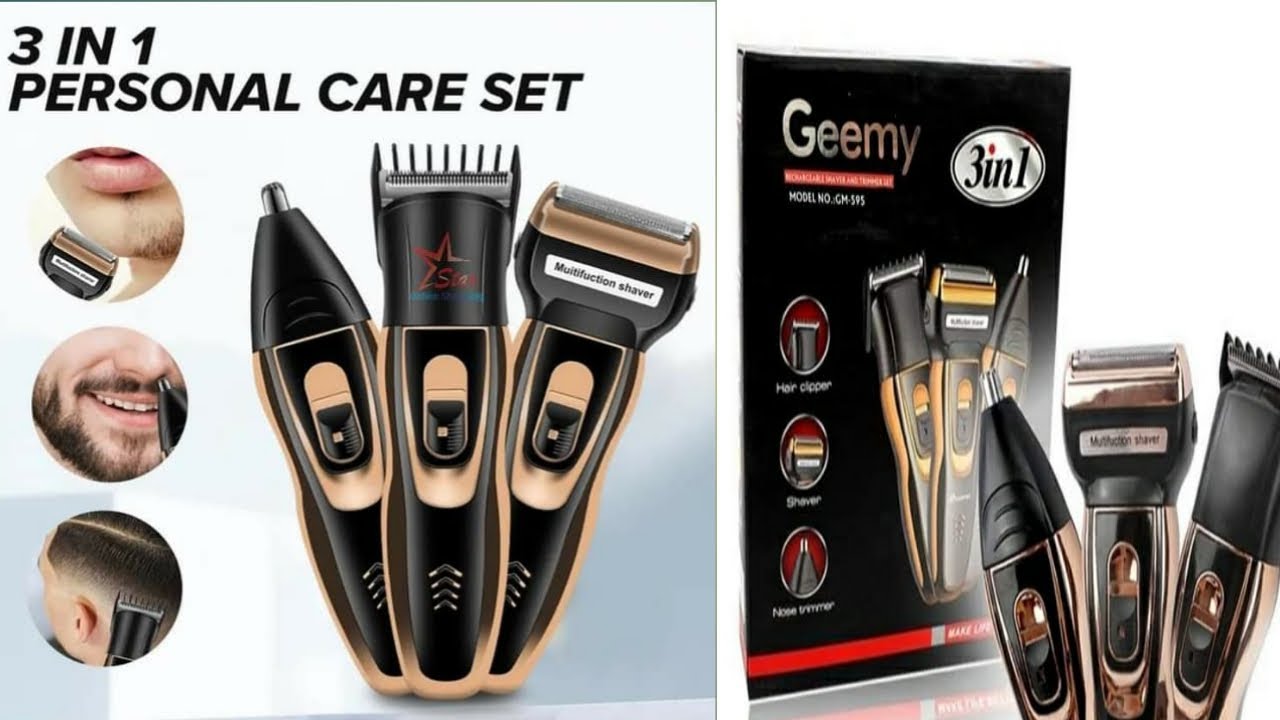 Geemy hair trimmer#geemy - YouTube