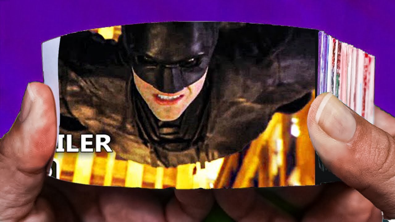 the batman flipbook(2022) - YouTube