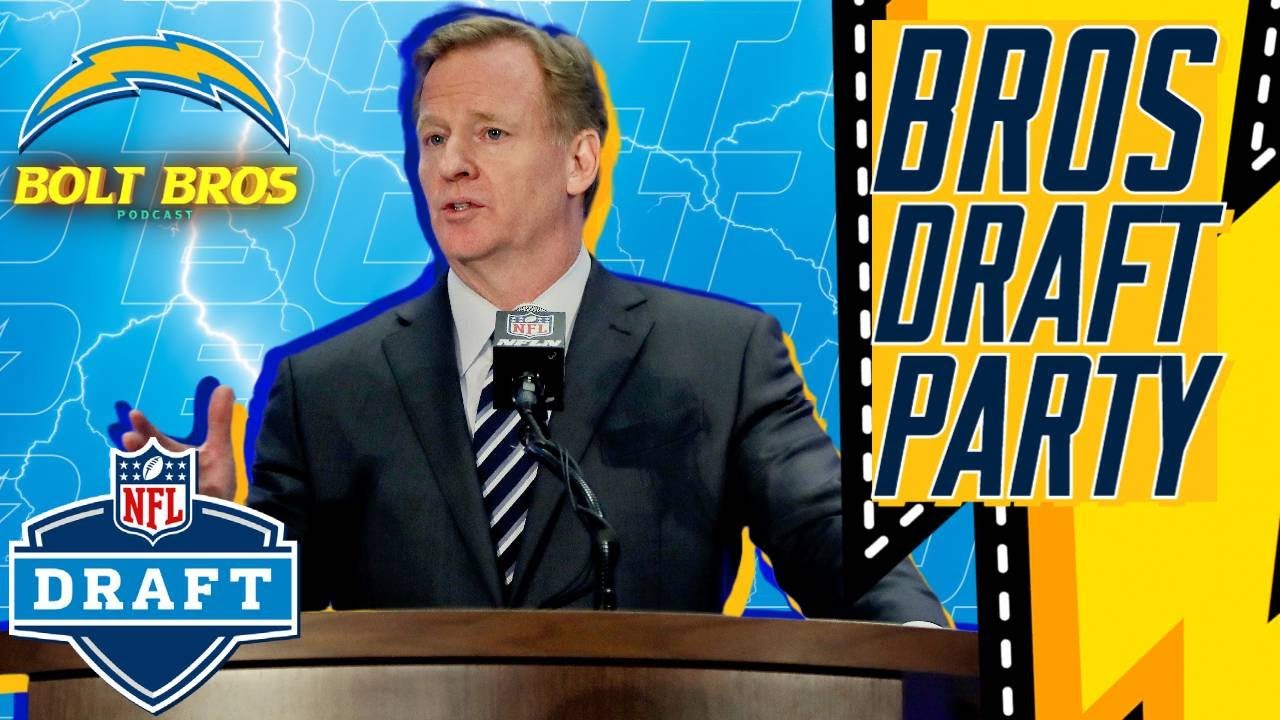Chargers Live Draft Party: Join Our Stream as We Cheer on Our Team ...