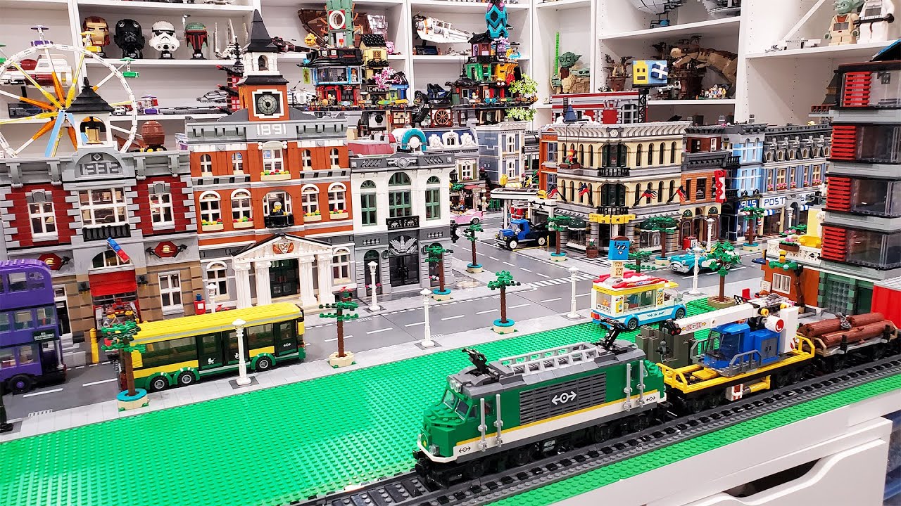 LEGO City Update | Best Layout Yet! - YouTube