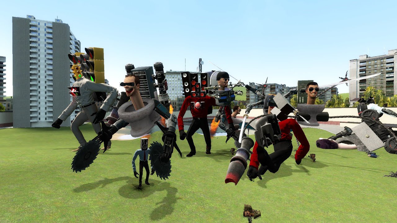 skibidi toilet melee caramen - YouTube