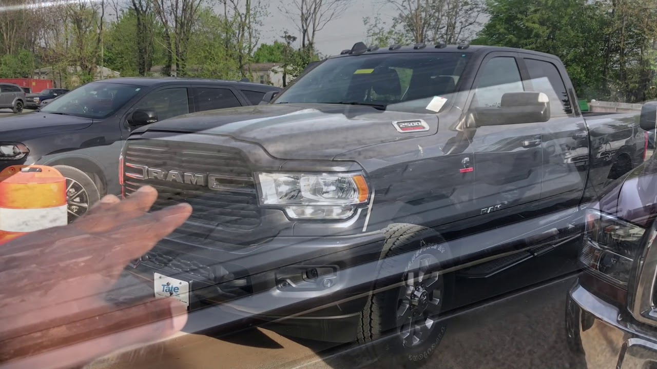 2019 RAM 2500 Big Horn - Cummins + Sport Appearance = Perfect Combo ...