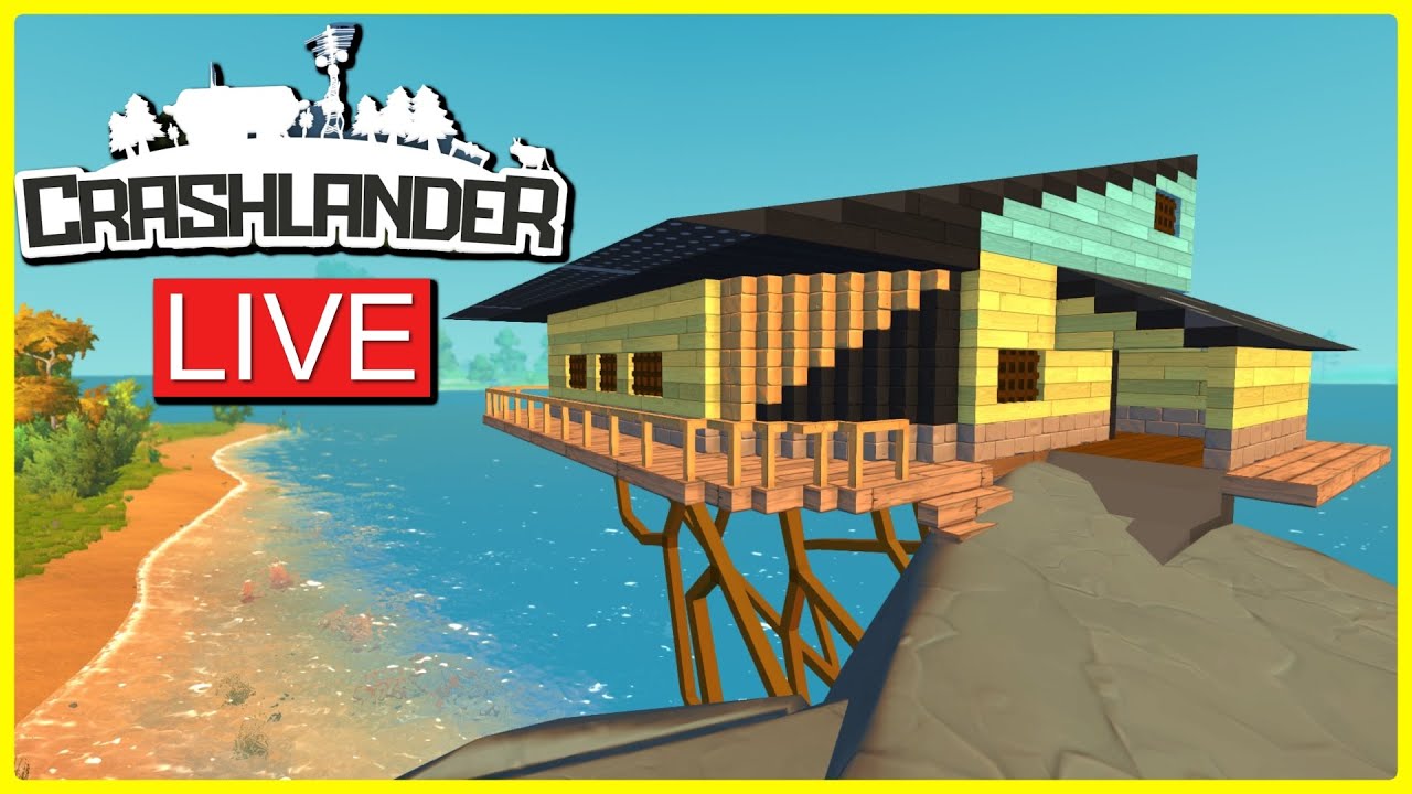 Lets Improve The Starter Base // Crashlander Live - YouTube