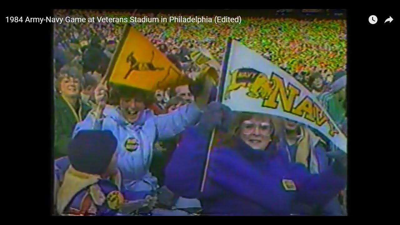 1984 Army-Navy Game at Veterans Stadium in Philadelphia (Edited) - YouTube