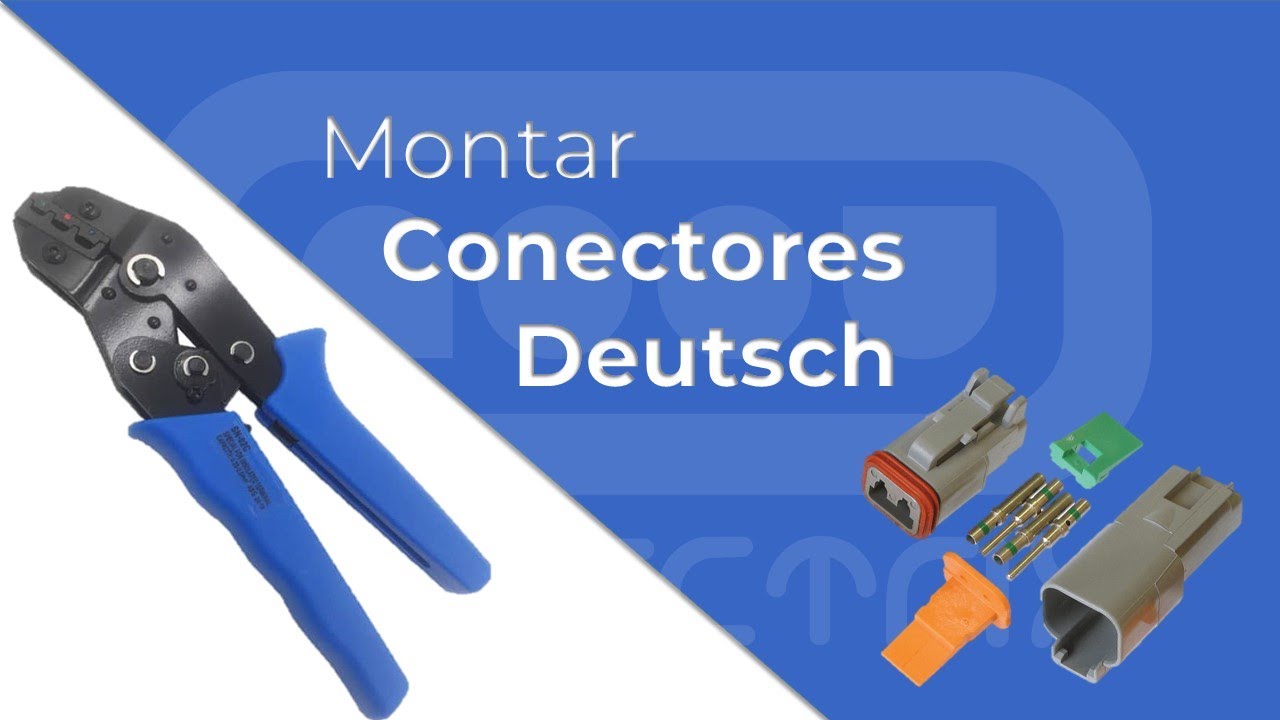 Montando Conectores Deutsch - YouTube