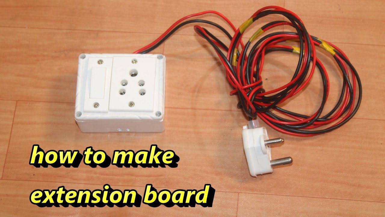 extension board wiring connection |मिनी एक्सटेंशन बोर्ड वायरिंग |how to ...