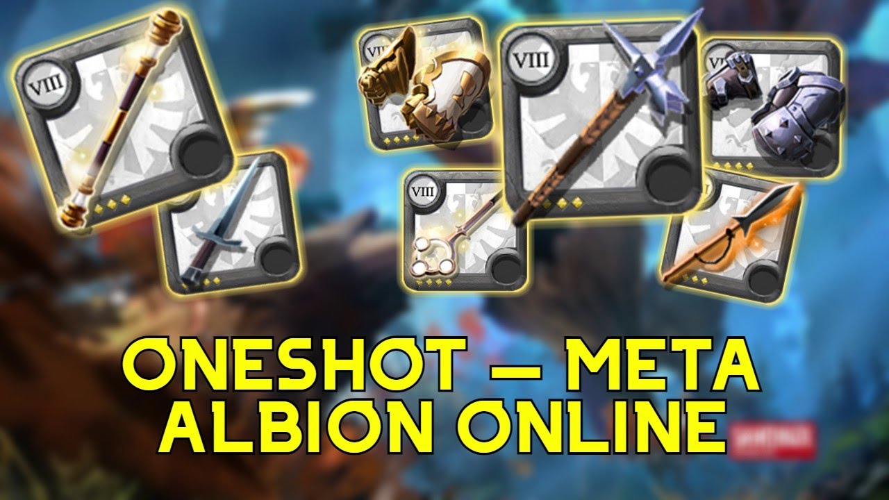 ONESHOTS ARE THE BEST BUILDS IN ALBION ONLINE | 2v2/5v5 HELLGATE - YouTube
