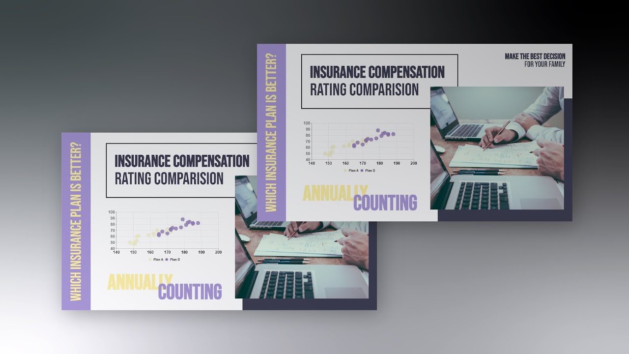 Visualize Insurance Compensation Rating Comparison with Online Scatter ...
