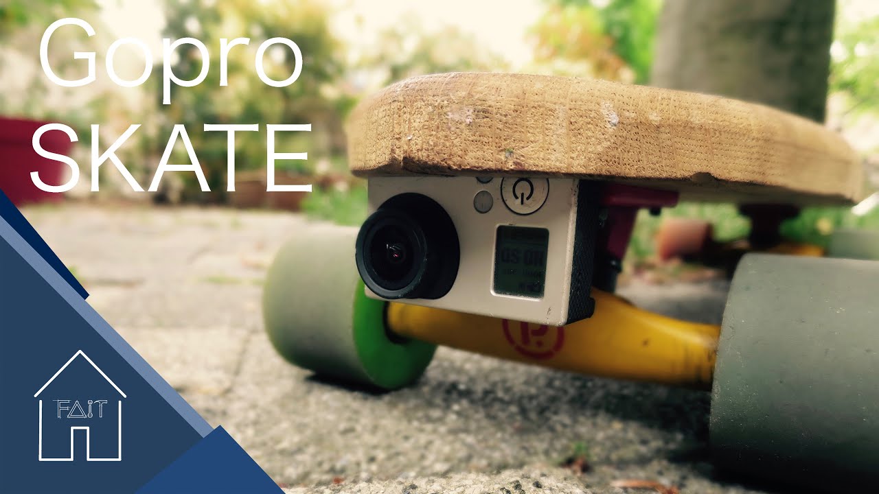 Gopro holder for skate-DIY - YouTube